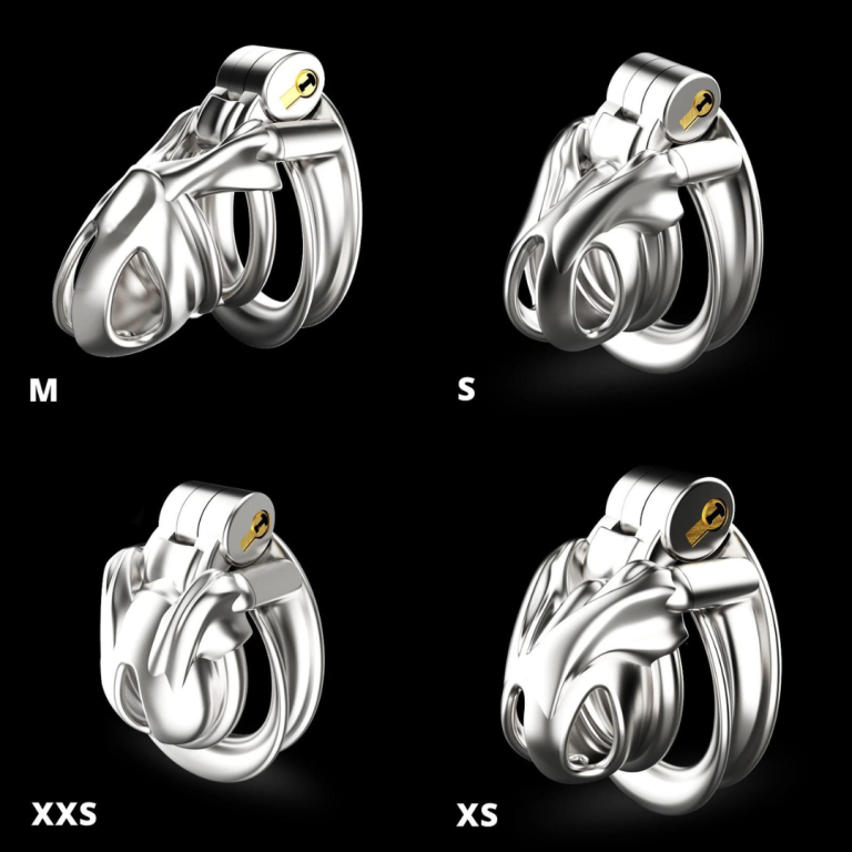 Super Small 316 Stainless Steel Cobra V7.0 Design Male Chastity Device ...
